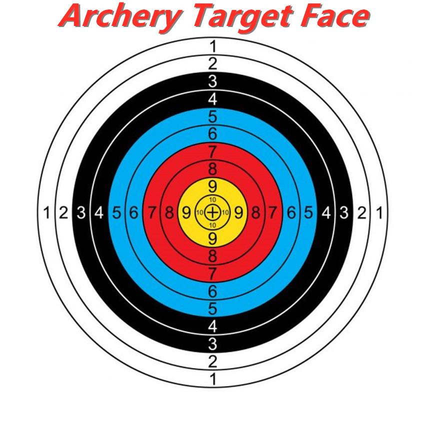Memanah Target Face Target Paper Fita 40 x 40/60 x 60 cm | Shopee Malaysia