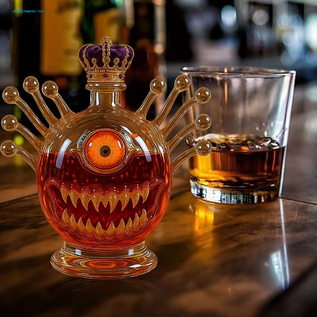 oupinwou Monsters-themed Whiskey Decanter 3d Carved Monsters Decanter ...