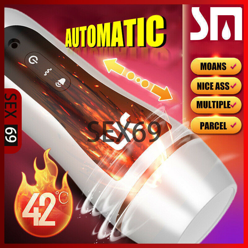 【Male masturbator】 Automatic aeroplane cup with 10 vibration frequencies adult sex toys for men ...