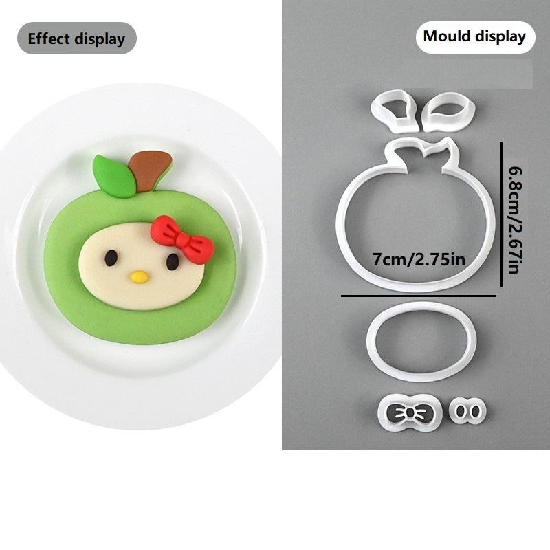 [rangevoyage2] Hello Kitty Cartoon Cookie Cutter Set Sanrio Cute Shape ...