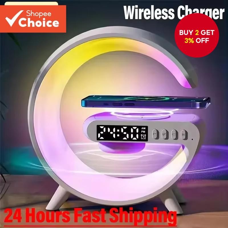 [Shopee Choice] 4-in-1 Bluetooth Speaker with TF Card RGB Night Light ...