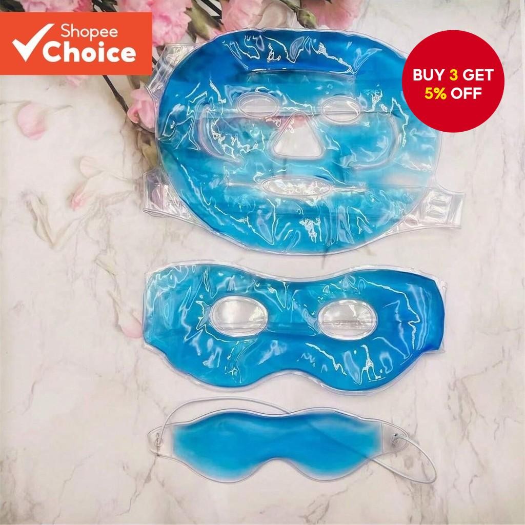 1 Gel Ice Mask, Cold Warm Eye Mask, Ice Bag, Relieve Eye Fatigue ...