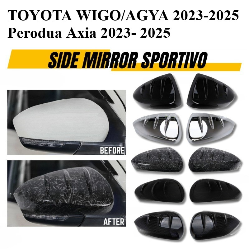 TOYOTA WIGO/AGYA 2023-2025 / Perodua Axia 2023- 2025 Car Exterior Side ...