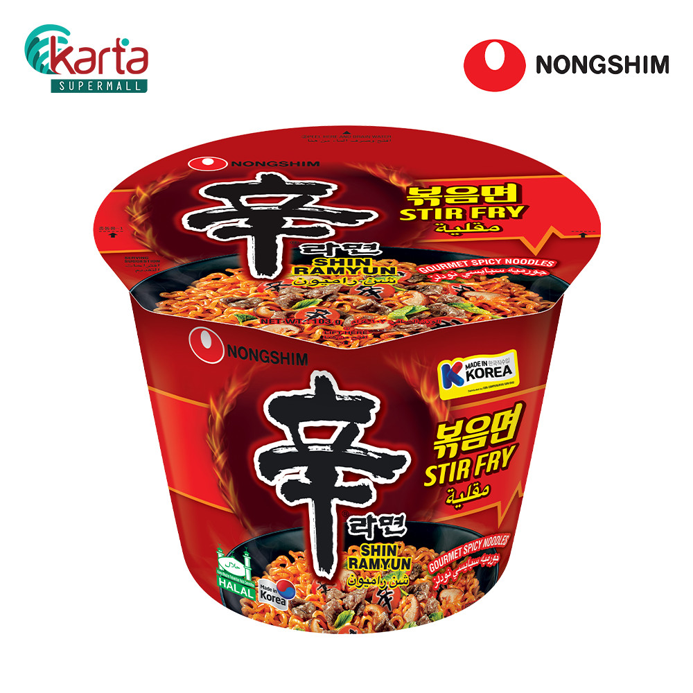 Nongshim Shin Stir Fry Ramyun Bowl 103g | Shopee Malaysia