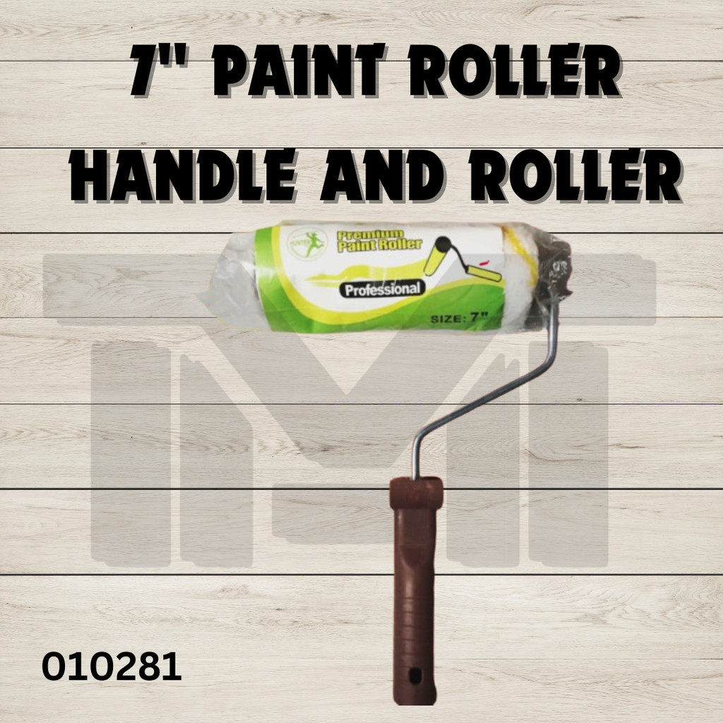 7" Paint roller handle and roller | Shopee Malaysia