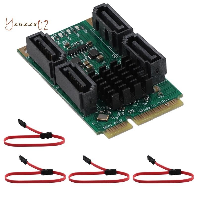 Expansion Adapter PCIE to SATA Expansion Card Full Height MPCI-E to ...
