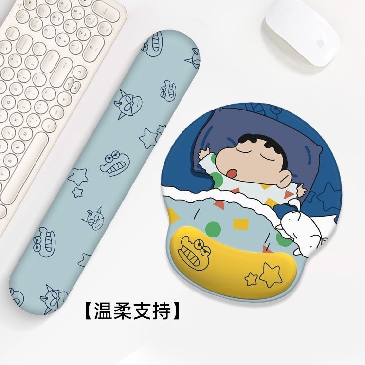 2024 New Style Crayon Shin-Chan Male Female Mouse Pad Female Wrist ...