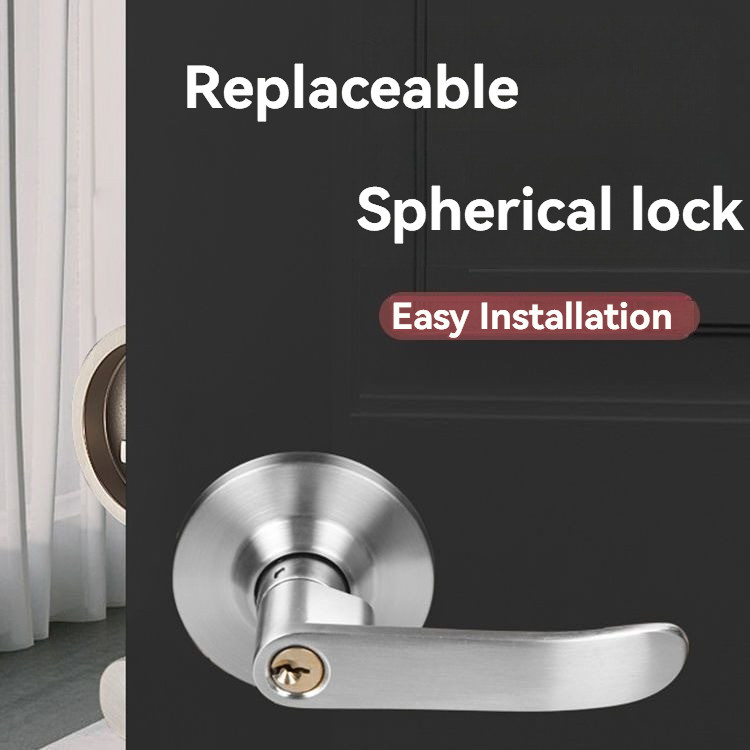 Spherical Lock Handle Lock Spherical Door Lock Indoor Bedroom Door Lock ...