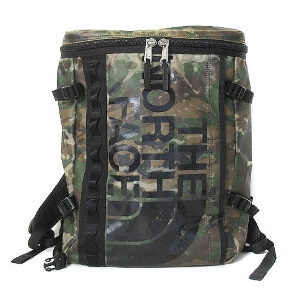 The North Face Fuse Box Rucksack NM81357 Camouflage Khaki | Shopee Malaysia