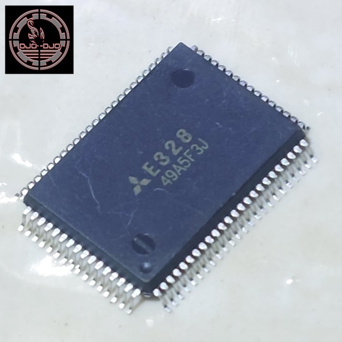 E328 QFP-80 Mitsubishi IC Driver Chip Computer Ignition Car Car 328 ...