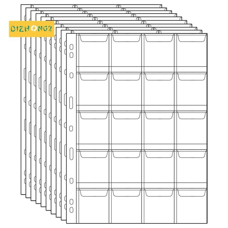 Coin Collection Book Commemorative Coin Collection Folder Transparent ...