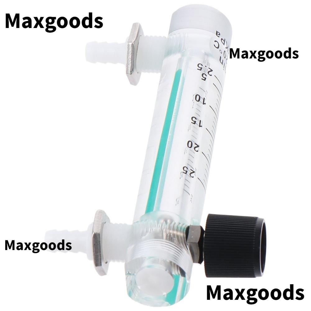 MAX Flow Meter, 2.5-25LPM Transparent Oxygen Flow Meter, Durable ...
