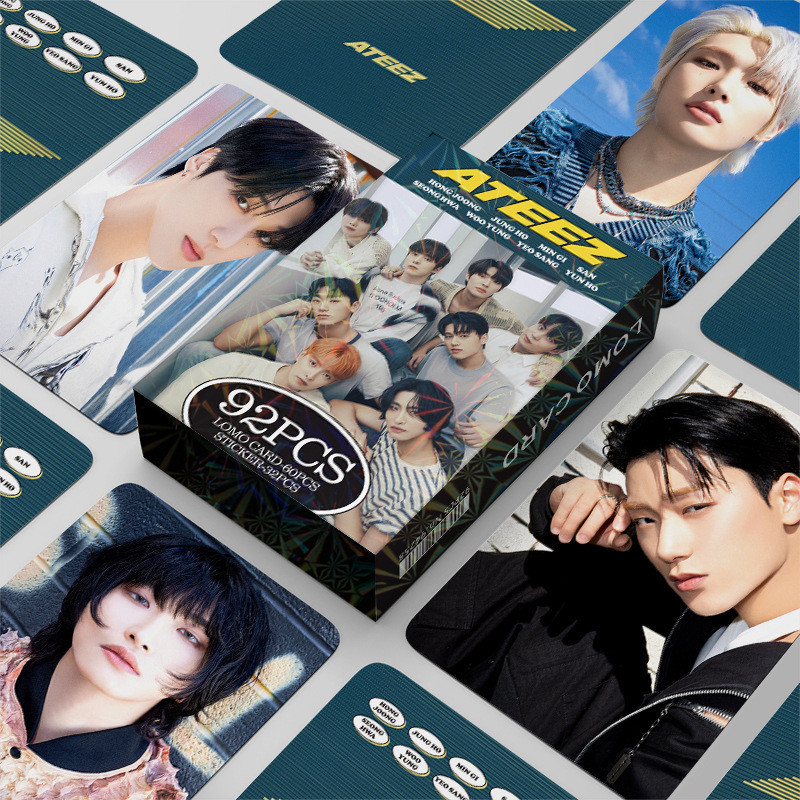 ATEEZ Ateez The World Ep Fin Will Photocard Lomo Card Postcard Sticker ...