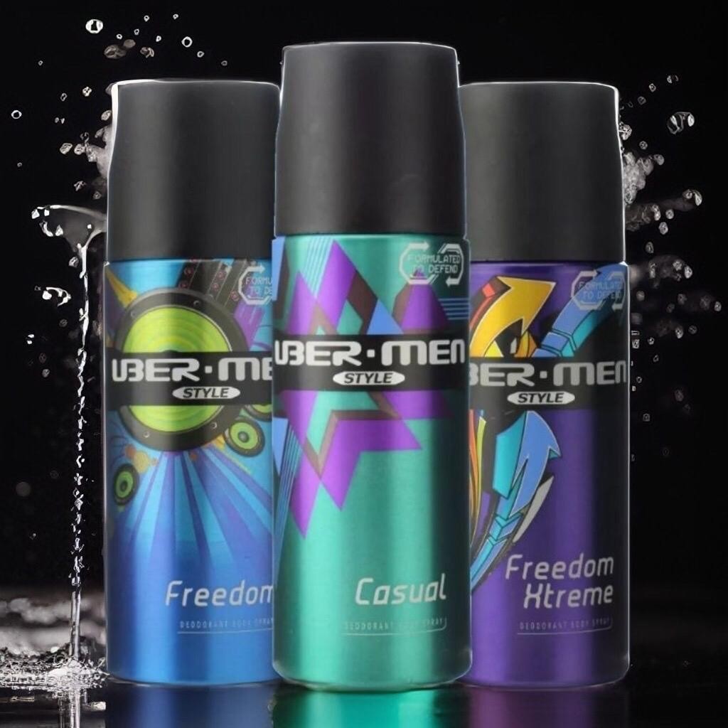 UBERMEN 125ml Deodorant body spray | Shopee Malaysia
