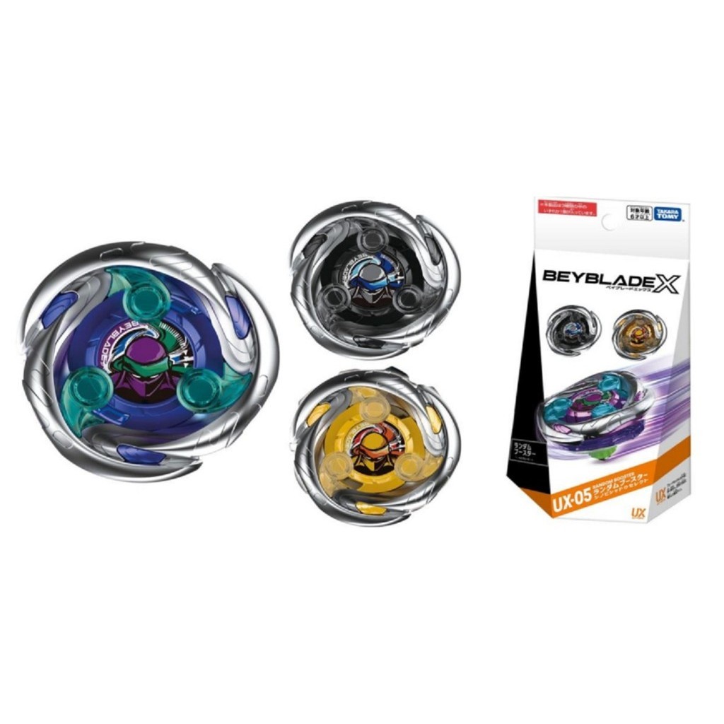 Takara Tomy Beyblade-X UX-05 Random Booster Shinobi Shadow (Full Set ...
