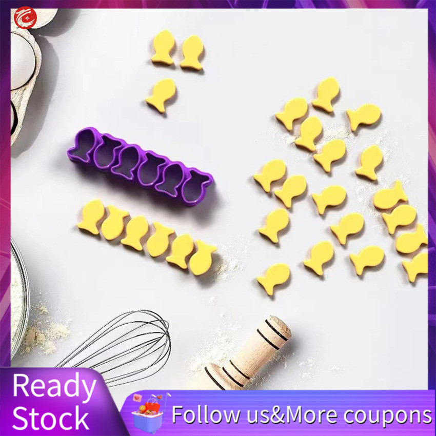 3pcs/set Mini Gold Fish Cracker Cutter Set Goldfish Cracker Plastic ...