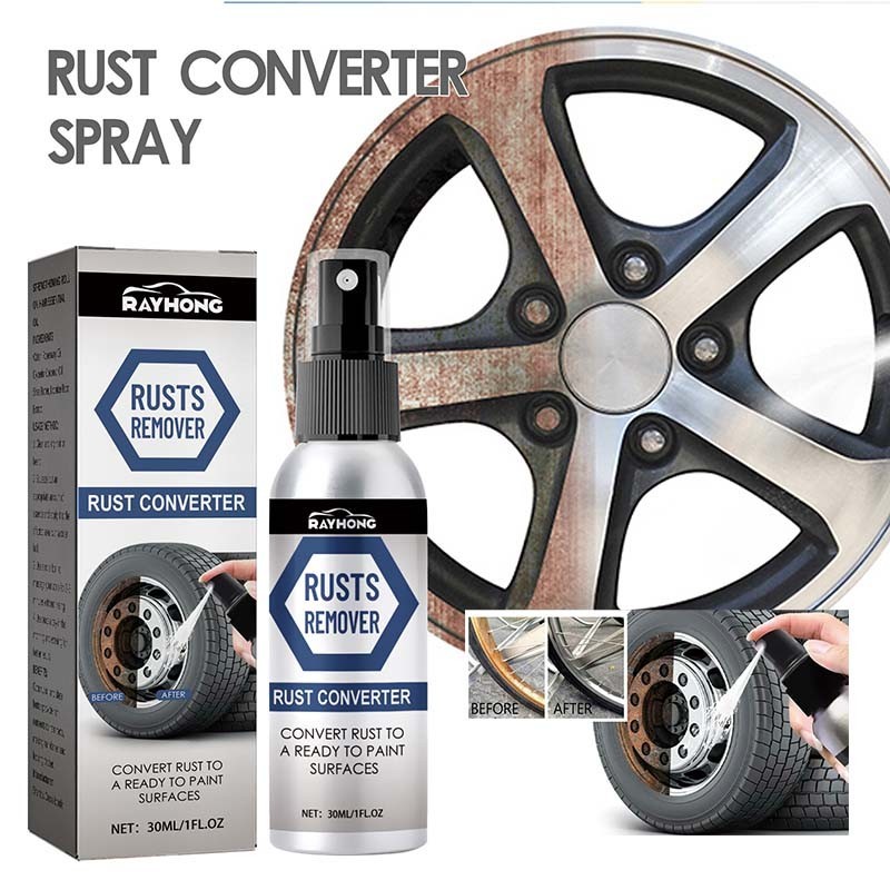 🔥Anti Rust Conversion Agent Spray Car Wheel Hub Tire Rims Door Lock ...