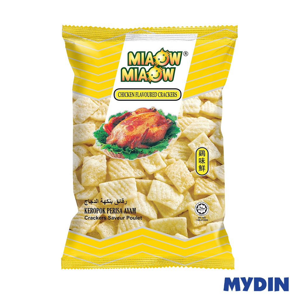 Miaow Miaow Chicken Flavoured Crackers (50g) | Shopee Malaysia