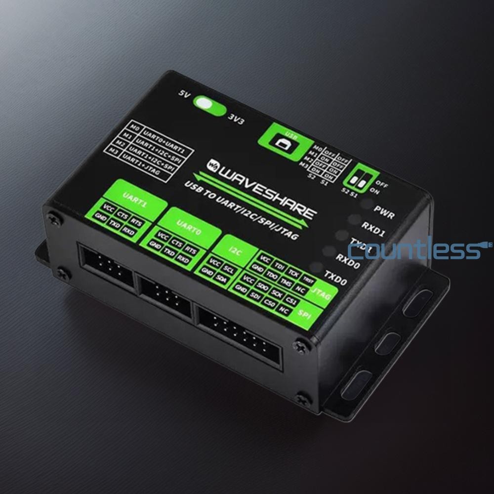 USB To UART/I2C/SPI/JTAG Converter 3.3V/5V USB To UART/I2C/SPI/JTAG ...