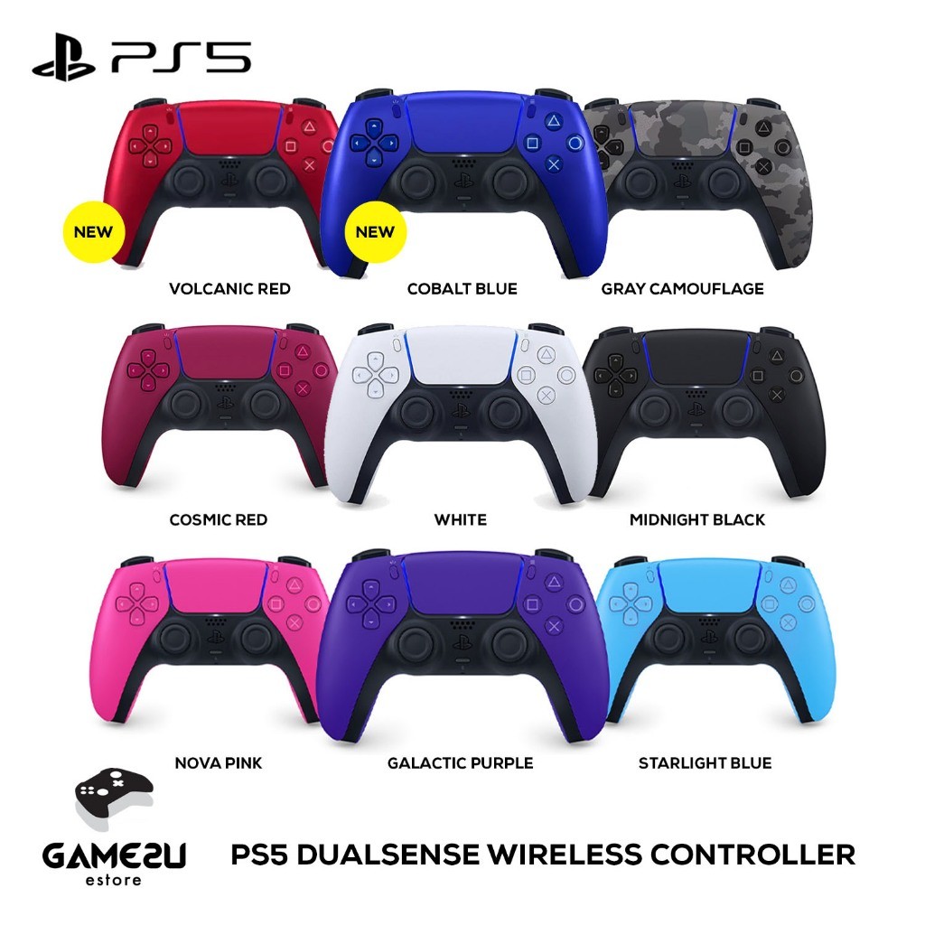 PS5 Dualsense Controller PS5 Controller (S ONY ORIGINAL) PS5 Cobalt ...