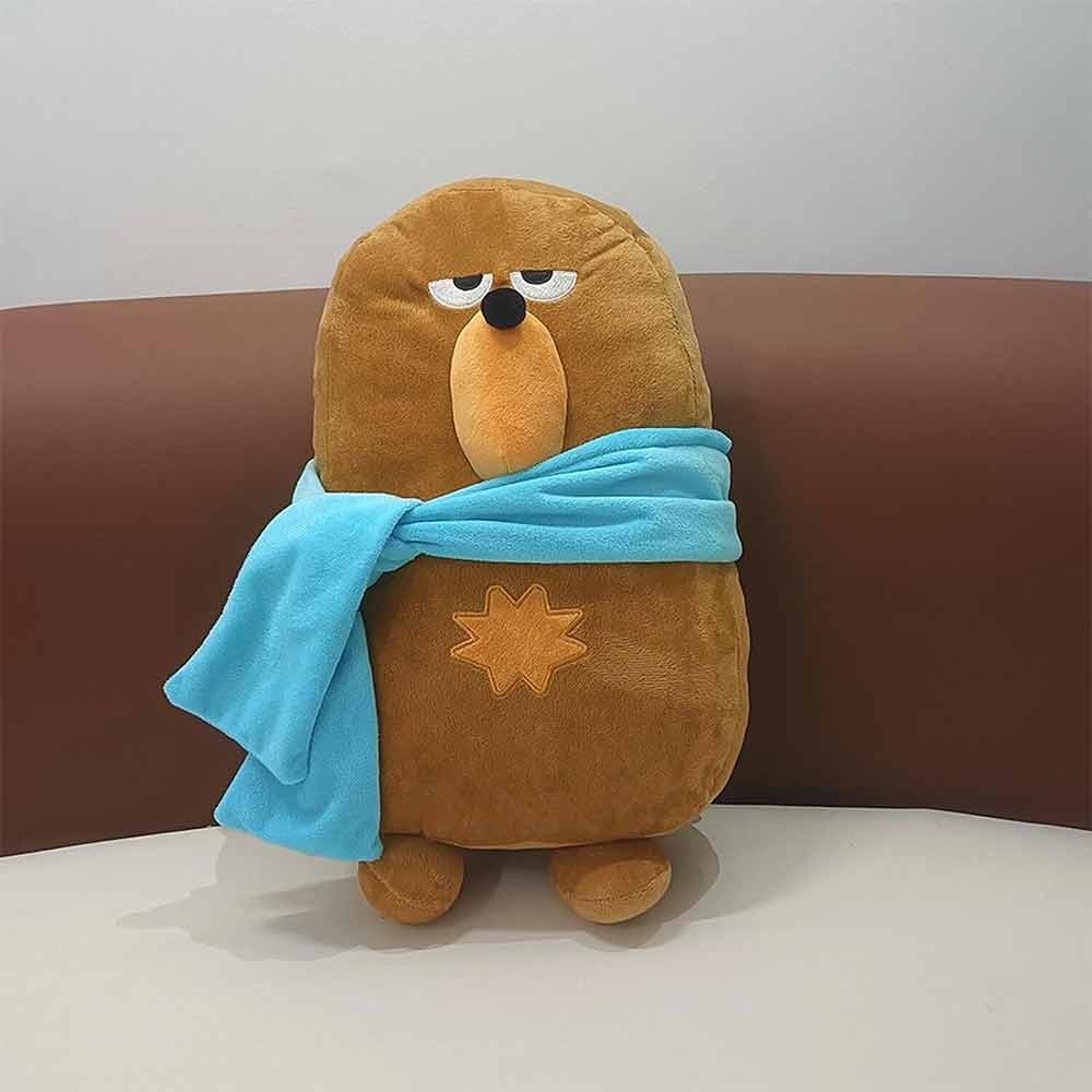 Duolingo Falstaff Bear Plush Duolingo Cartoon Character Soft Stuffed ...