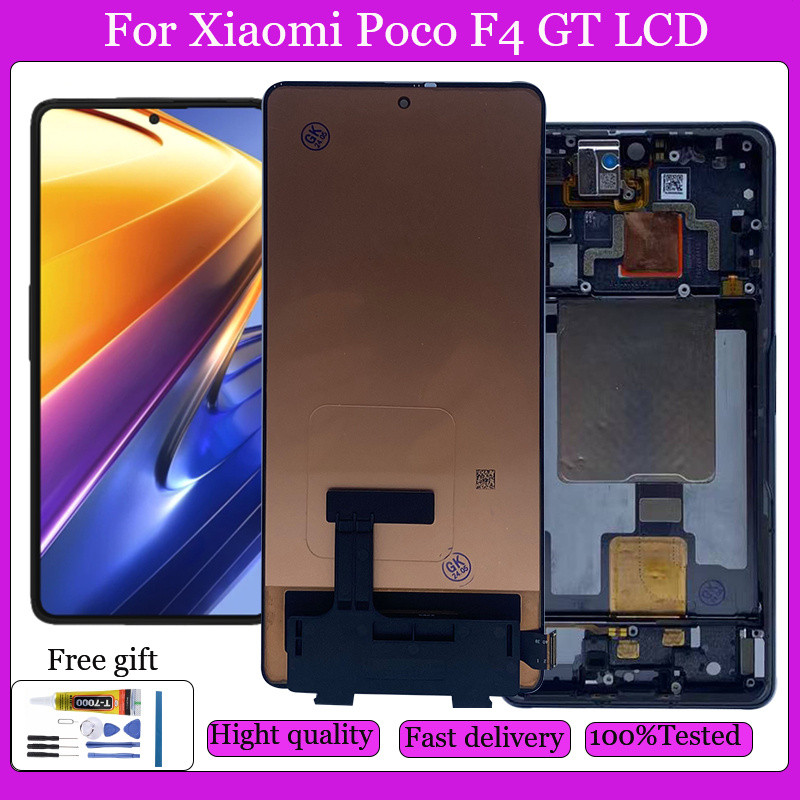 Original 6.67"; Screen for Xiaomi Poco F4 GT 21121210G Lcd Display ...