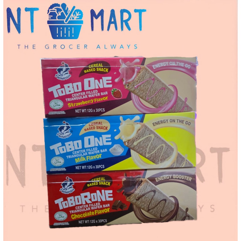Twinfish Tobo One Cereal Based Snack (12g x 30's) | Shopee Malaysia