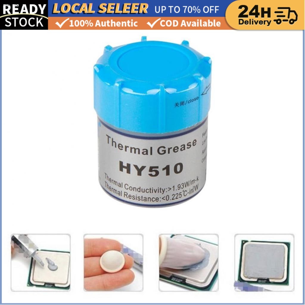 Thermal Paste Grease Compound HY410 HY510 Heatsink Cooler PC Laptop CPU ...