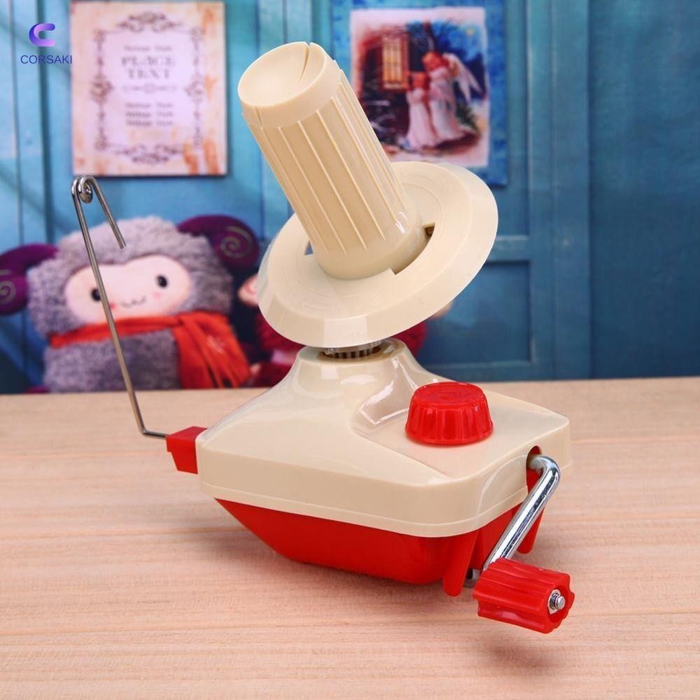 CORSAKI Wool Winder Holder Hand Operated Handheld DIY Simple Sewing Kit ...
