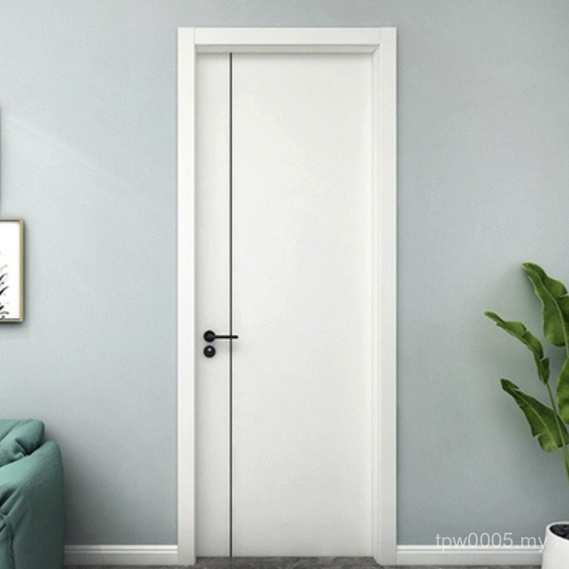 Pintu kayu dalaman, pintu dicat, pintu bilik tidur, pintu komposit ...