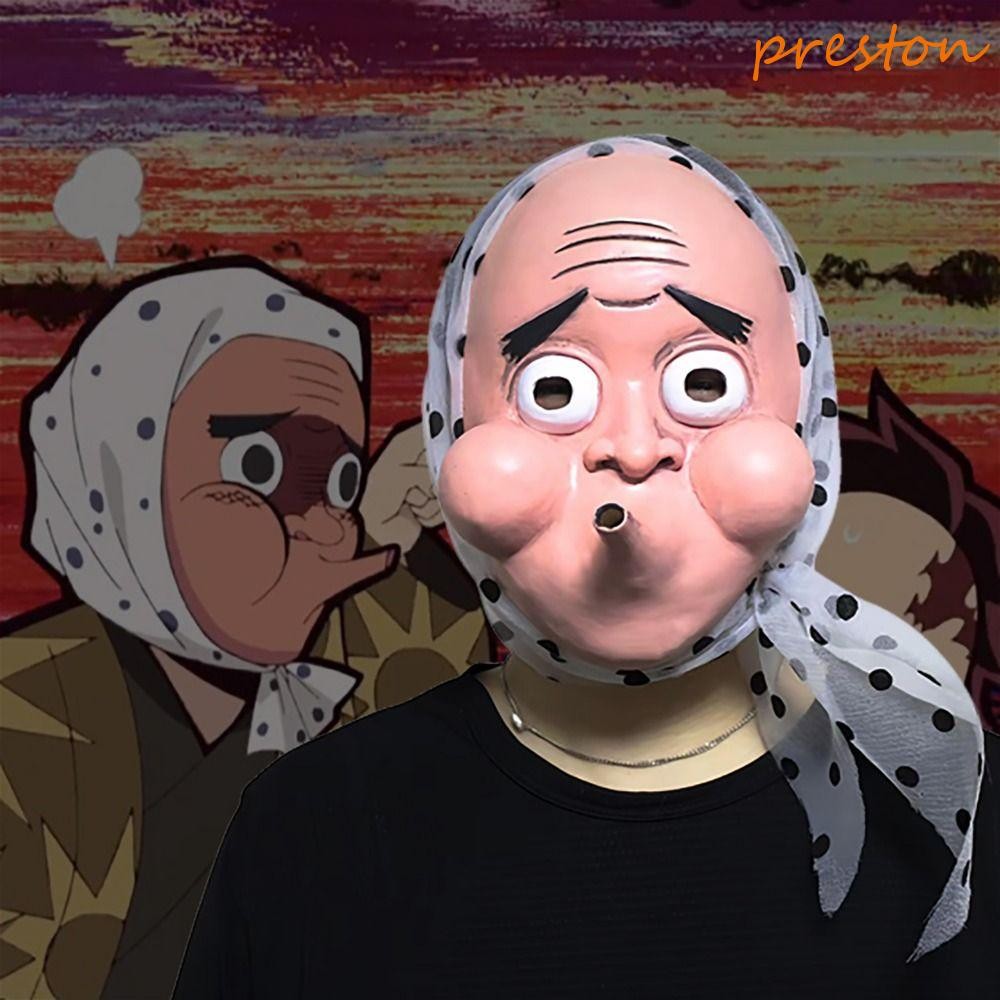 PRESTON Demon Slayer Mask, Haganetsuka Hotaru Tanjirou Kimetsu No Yaiba ...