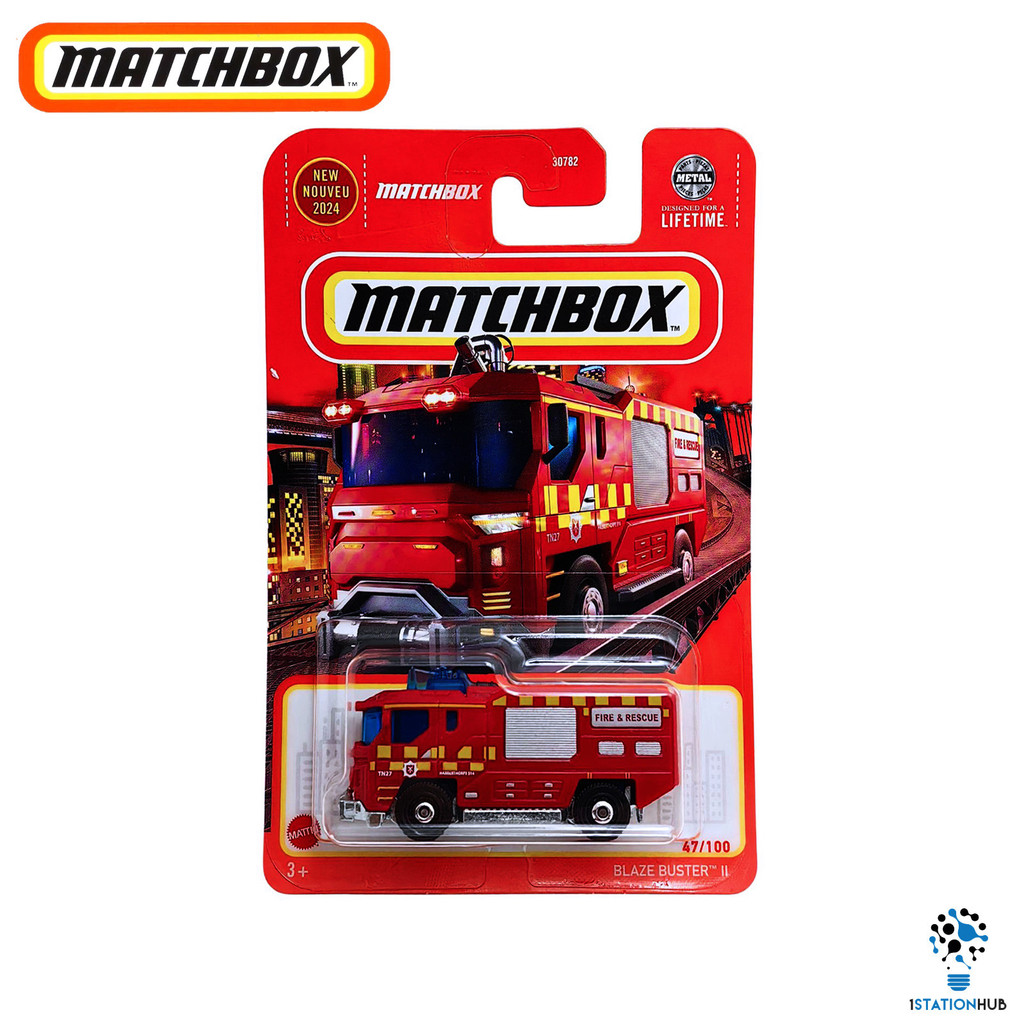 Matchbox Blaze Buster II Car | Mattel Cars Collector Kids Toys Vehicle ...