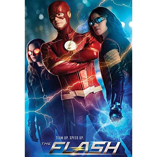The Flash TV Show Poster For Room & Office Canvas Print Wall Art ...