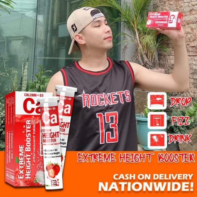 Extreme Height Booster Effervescent Tablet VITAMIN D3 IMMUNE BOOSTER ...
