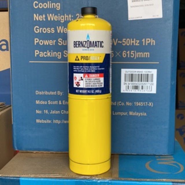 *Ready Stock*Bernzomatic Pro-Max Tuner Gas/MAPP Gas (Worthington Made ...