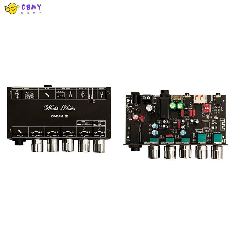 DAM H1 Karaoke Reverb Board Front Effect Microphone Singing with ...