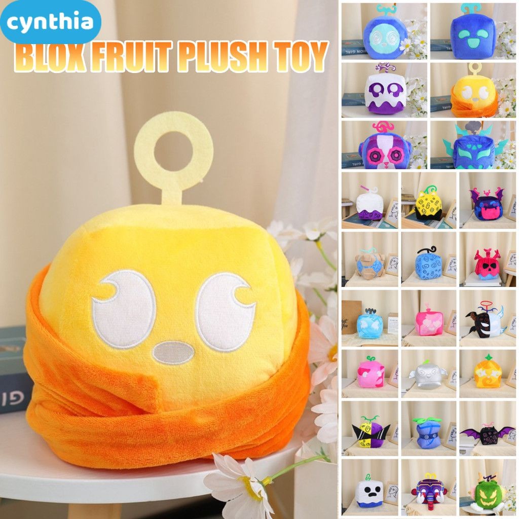 【hot In Stock】blox Fruit Plush Toy New Fruit Fox Monkey Box Plush Toy ...