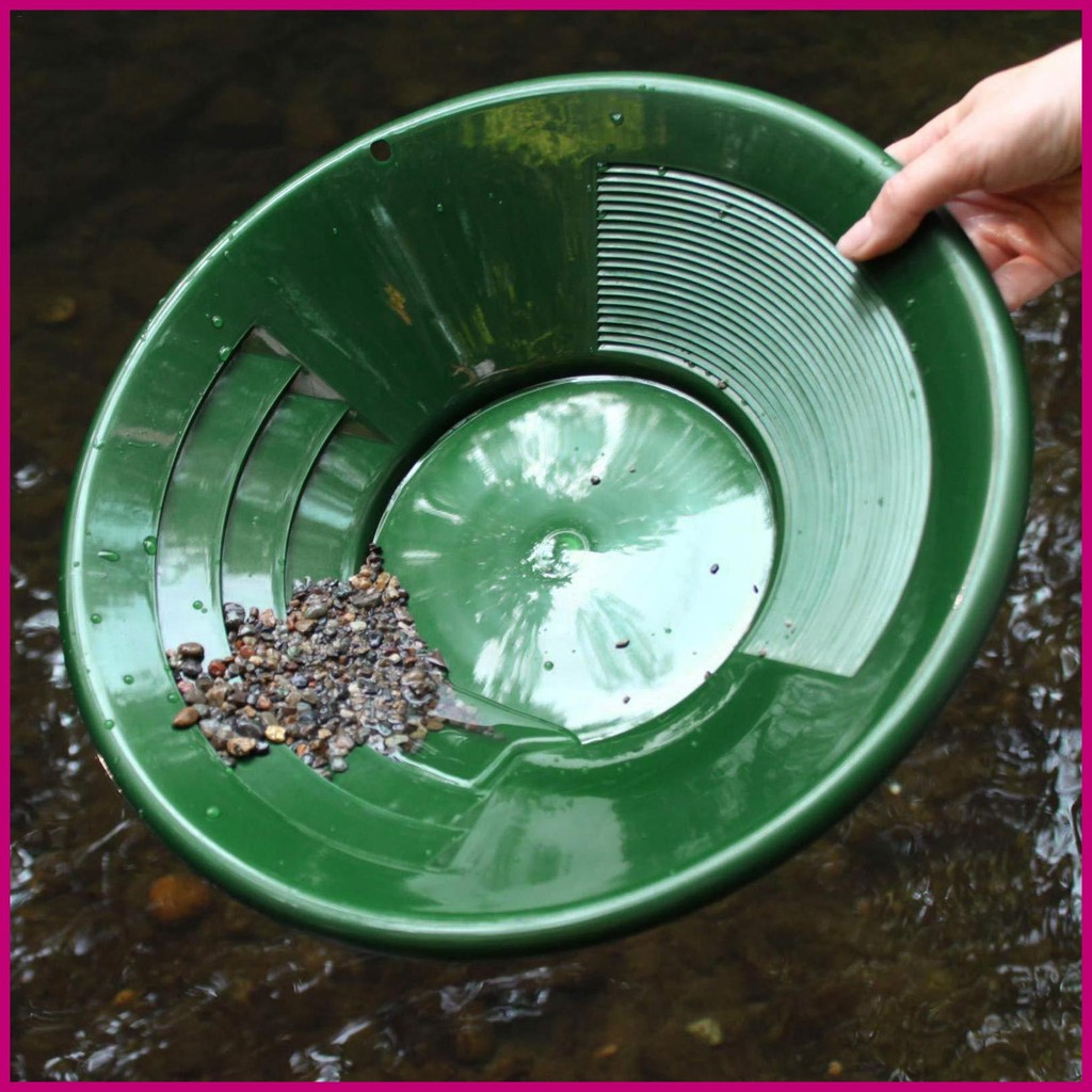 Handheld Gold Panning Basin Gold Prospecting Pan Portable Sifting Pan ...
