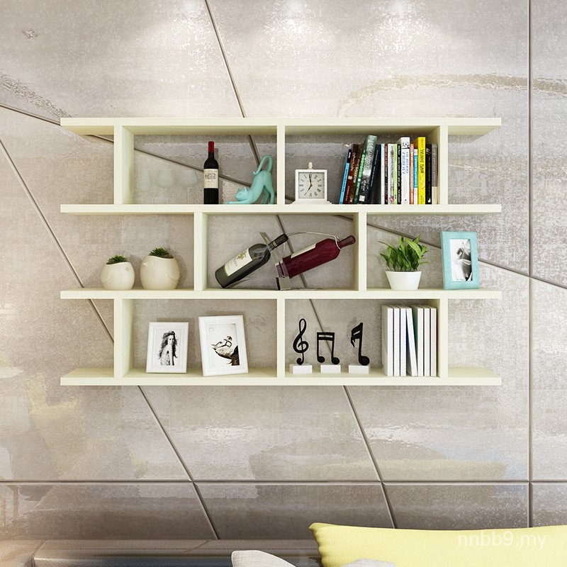 Bilik tidur ruang tamu, rak hiasan dinding, partisi dinding, rak wain ...