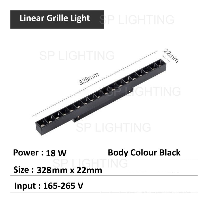 Osram Magnetic Track Light Lampu Trek Magnetik Track Rail Ceiling Light ...