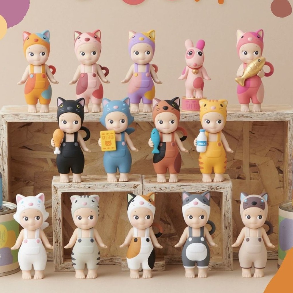 Sonny Angel Meow Meow Daily Series Blind Box Cat Tide Toy Figure Figure Ornament Gift | Shopee ...