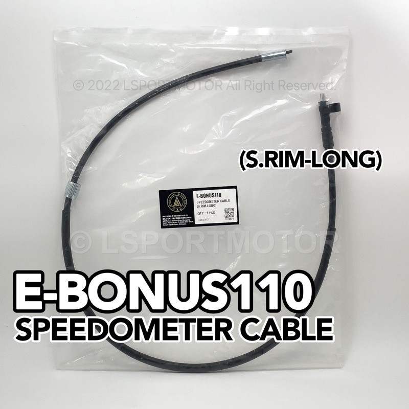 SYM E-BONUS SPEEDOMETER CABLE (S.RIM-LONG) SPEEDO METER CABLE EBONUS ...