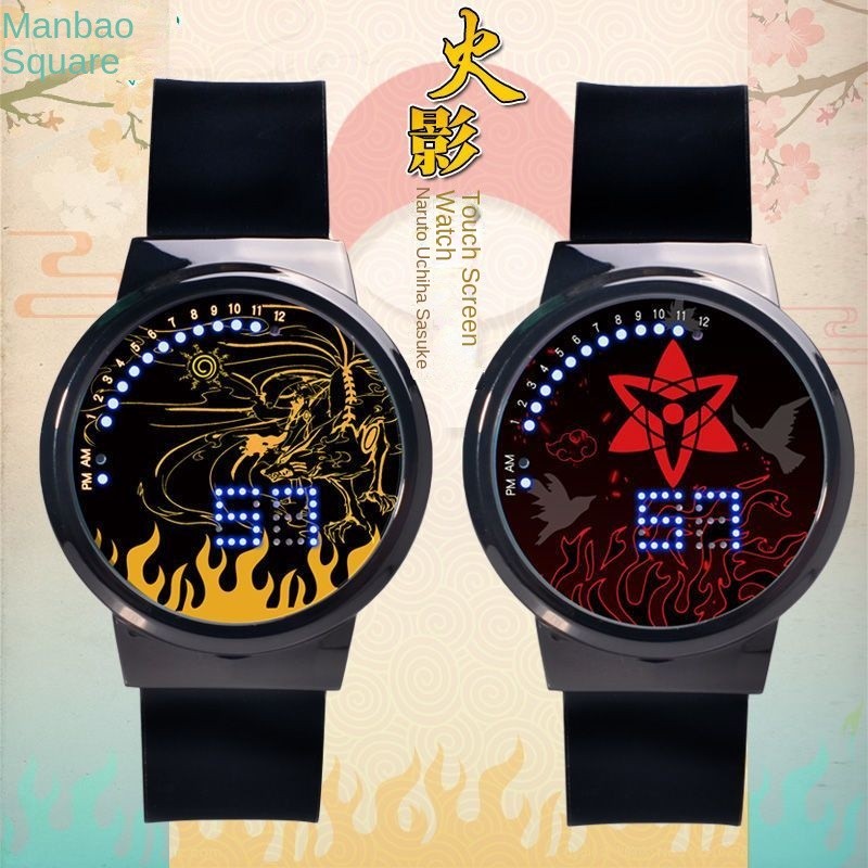 Spot goods watch women gift for men Naruto Watch Naruto Skunk Sharingan ...