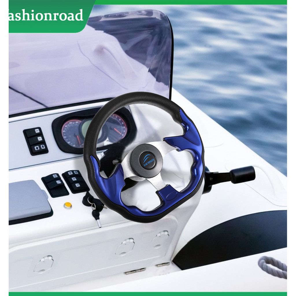 Boat Steering Wheel Center Cap Universal Helm Foam PU Spokes Kayak 3 ...