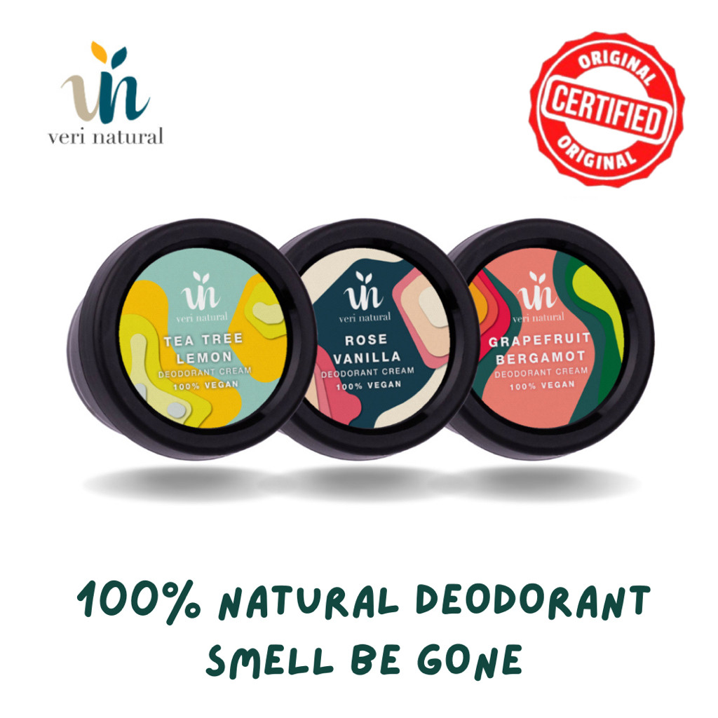 Veri Natural Mini - Extra Deodorant Cream 100% Natural Smell Be Gone 狐臭 ...