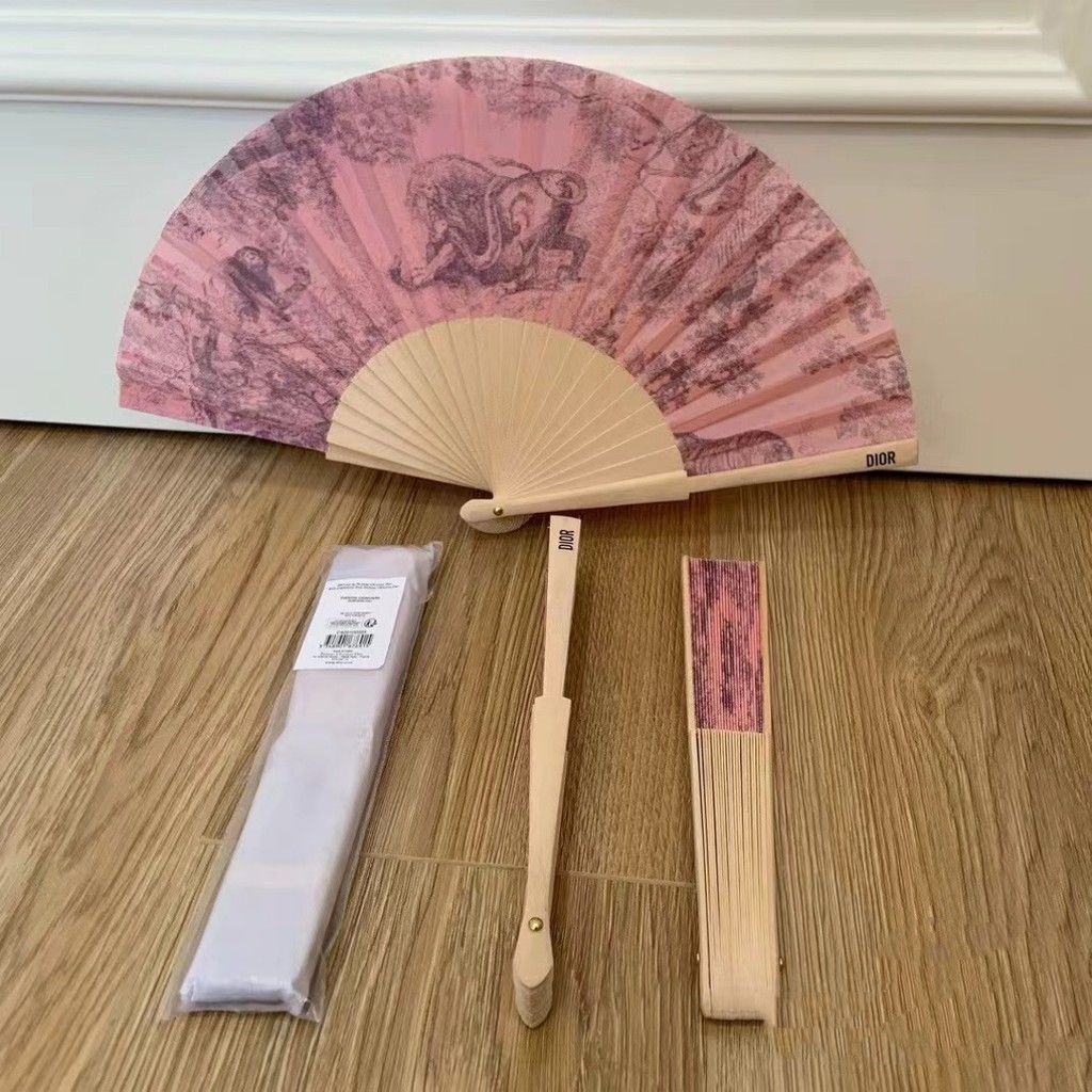 CHRISTIAN VIP GIFTpink Fan Pendulum Fan Bamboo Fan Folding Fan Water ...