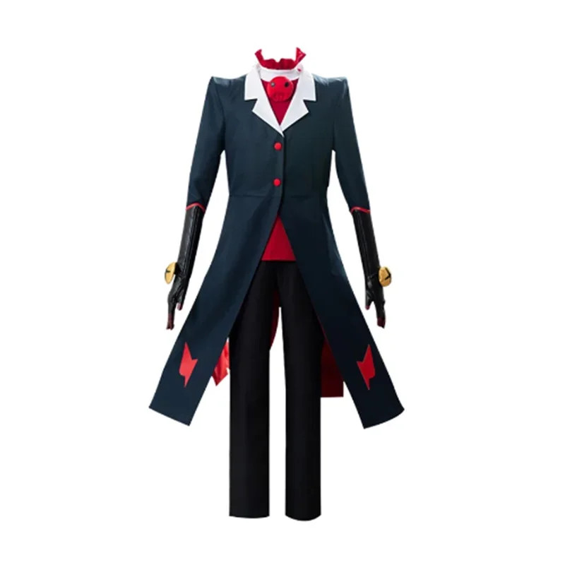 Anime Helluva Boss Blitzo Cosplay Costume Party Uniform Suit with Tail ...