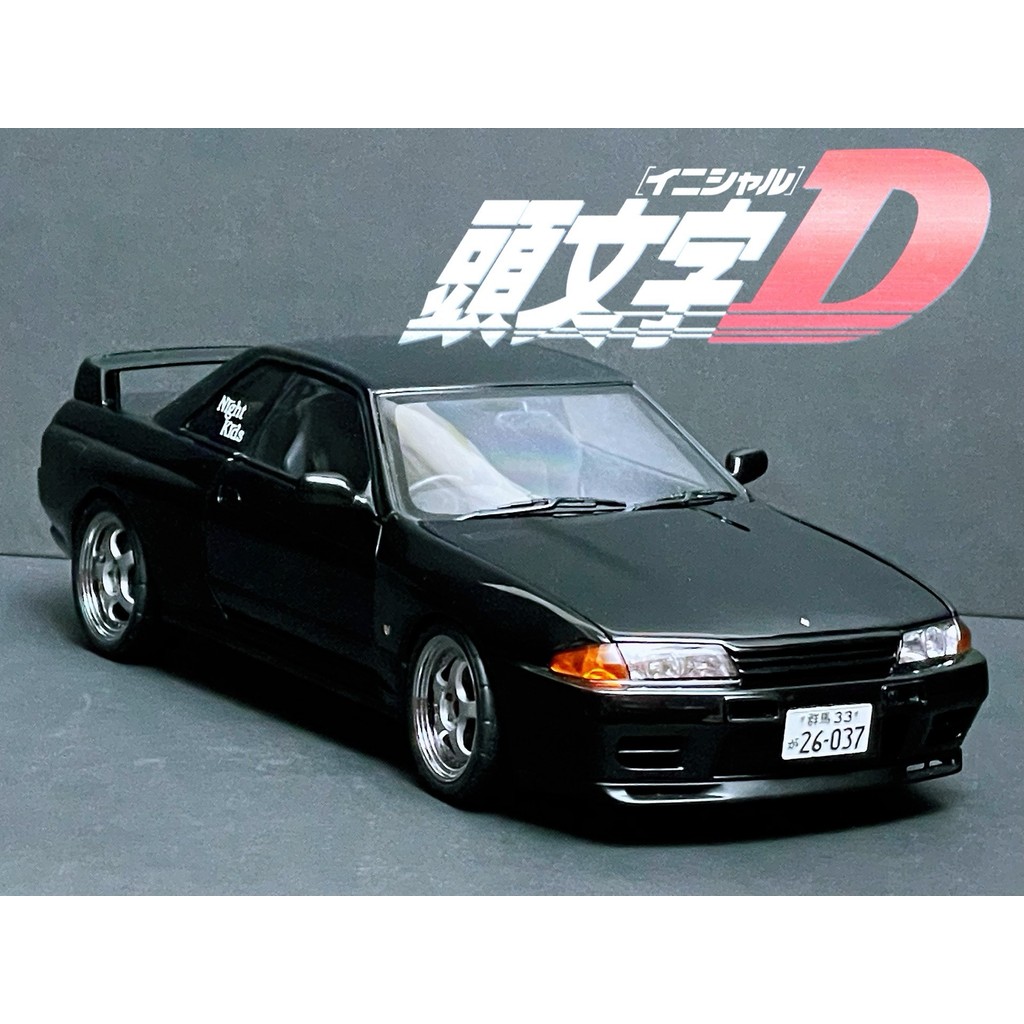 1/18 Initial D Autoart Nissan Skyline GTR (R32) Zhongliyi Animation ...
