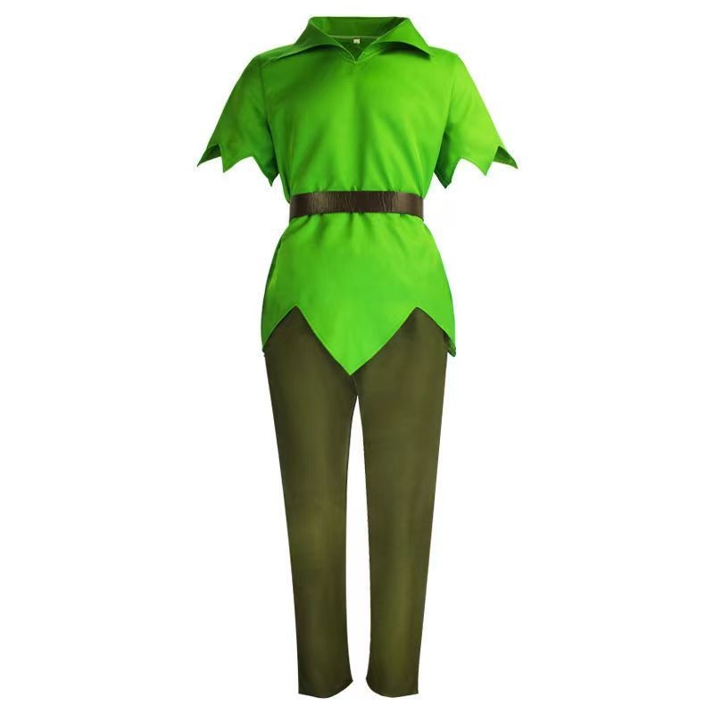 Peter Pan Cos Costume Peterpan Full Set Cosplay Costume Peter Pan Cos ...