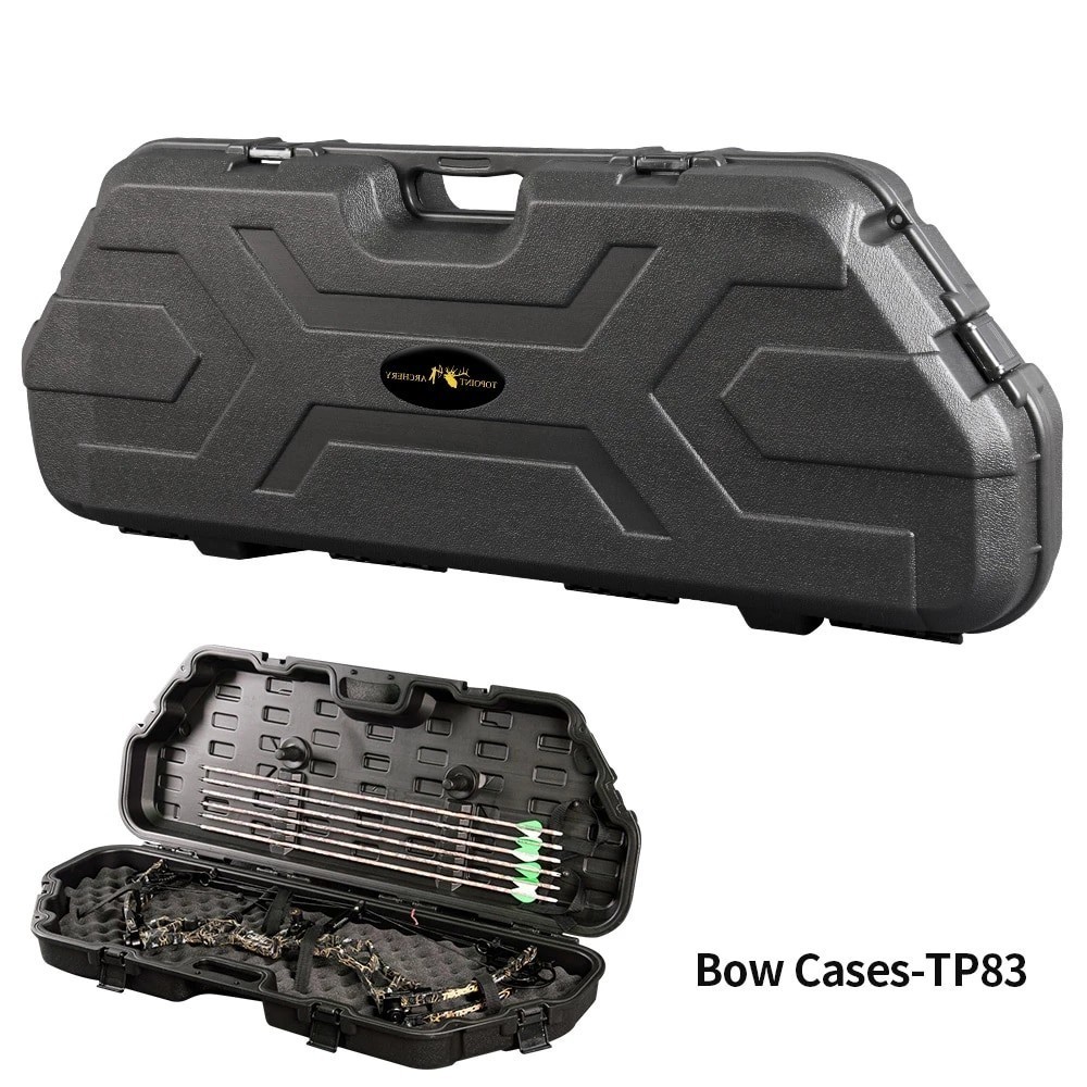Topoint Archery Compound Hard Storage Case Arrow Case Padded Lockable Airline Approved TP83 ...